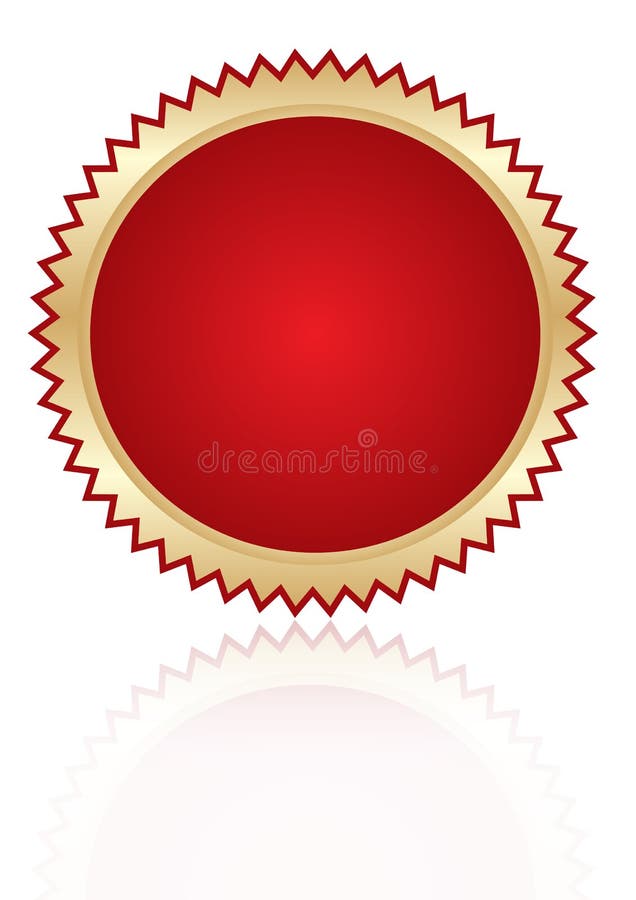 Red vintage circle frame stock vector. Illustration of decorative ...