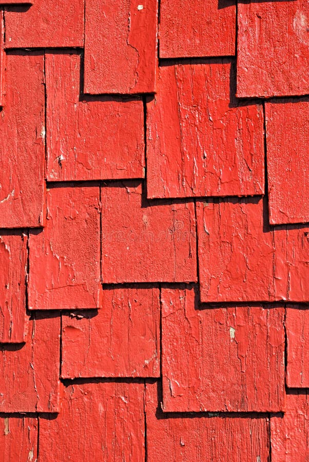 Red Shingles stock photo. Image of painted, siding, shingles - 10345918