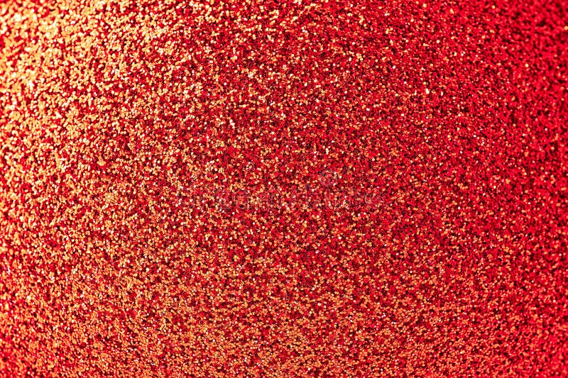Red Shining Glitter Texture Background, Selective Focus. Background ...
