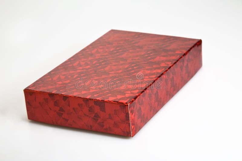 Red shiny box stock image. Image of anniversary, package - 7279489