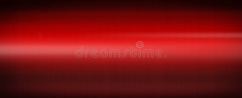 Red Shiny Brushed Metal. Banner Background Texture Stock Illustration ...