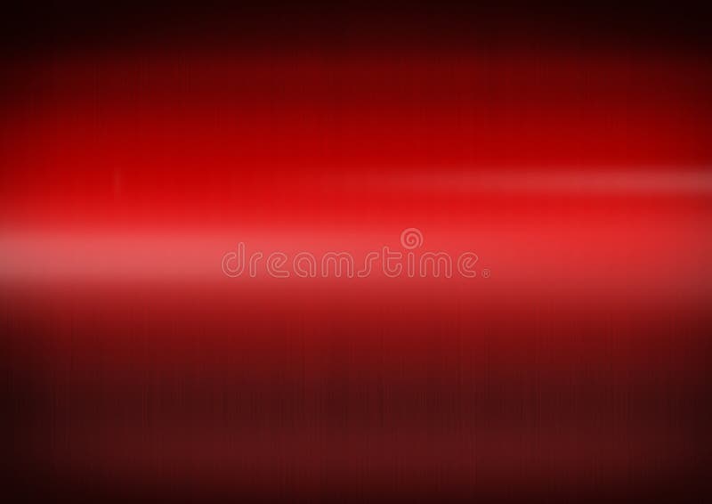 Red Shiny Brushed Metal. Horizontal Background Texture Stock Image ...