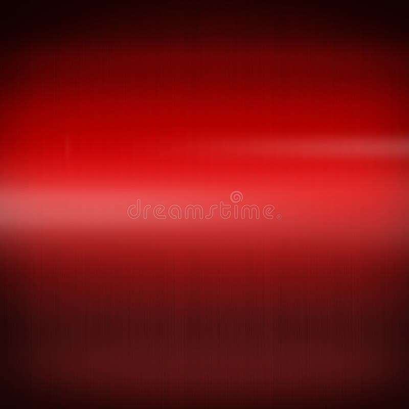 Red Shiny Brushed Metal. Square Background Texture Stock Illustration ...