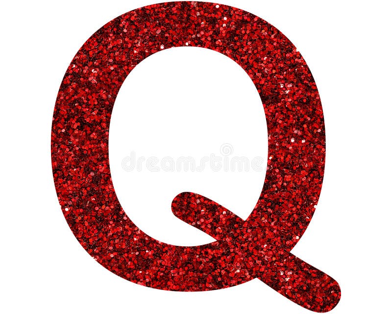 Red Shiny Letter L Isolated on White Background Stock Illustration ...