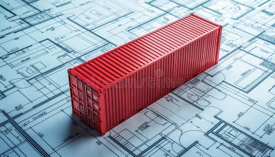 Shipping Container Drawings Stock Illustrations – 174 Shipping ...
