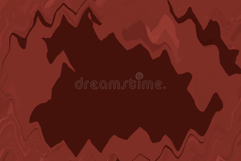 Red Shock Wave 3d Abstract Design Stock Illustration - Illustration of ...