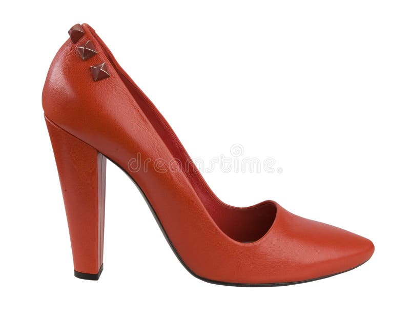 Red shoe stock photo. Image of colourful, high, closeup - 10029458