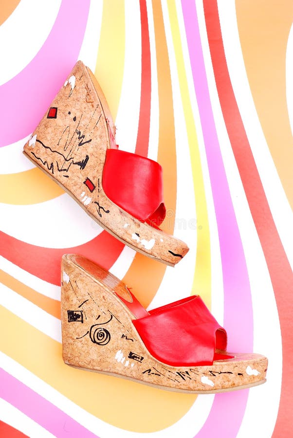 Red shoe stock image. Image of fashion, classic, footwear - 13844361