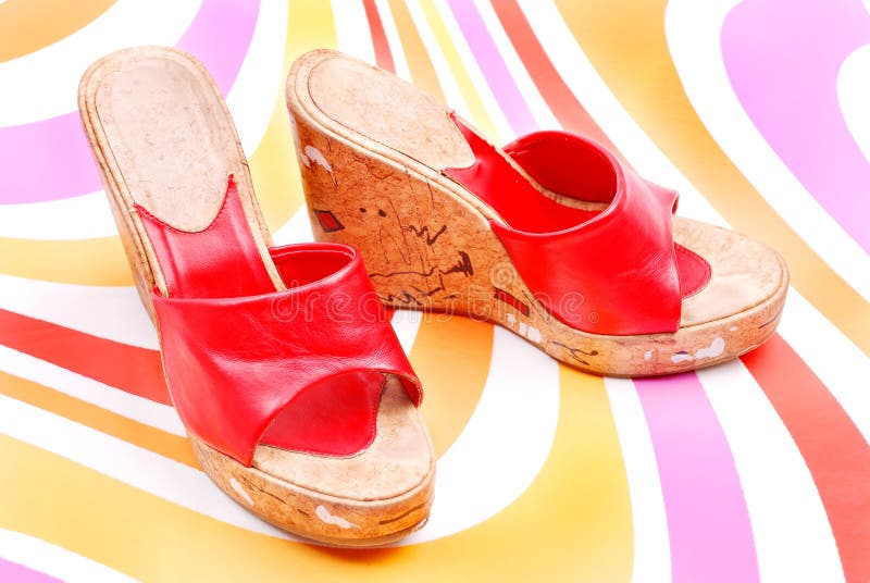 Red shoe stock image. Image of elegance, footwear, disco - 21096289