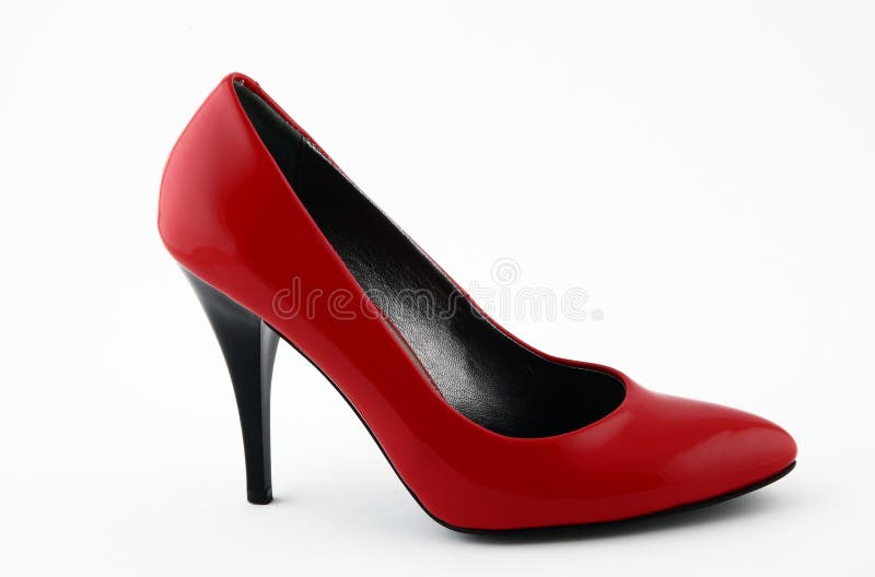 Red shoe stock photo. Image of footwear, leather, modern - 23171844
