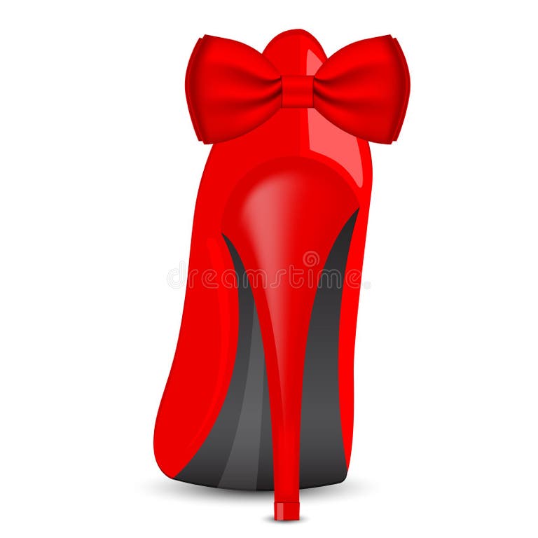 High Heel Bow Stock Illustrations – 505 High Heel Bow Stock ...