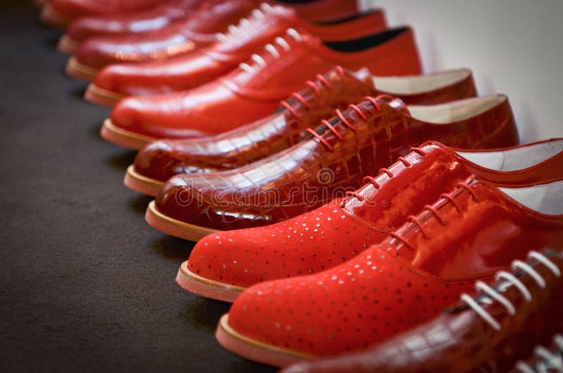 Red shoes stock photo. Image of artisan, shoes, fashion - 23669846