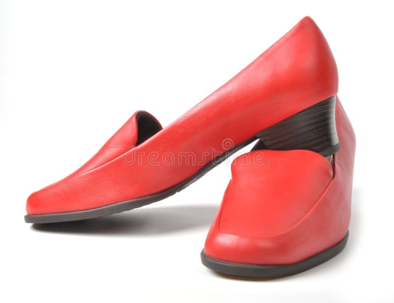 Red Shoes stock image. Image of girl, modern, clothing - 24614983