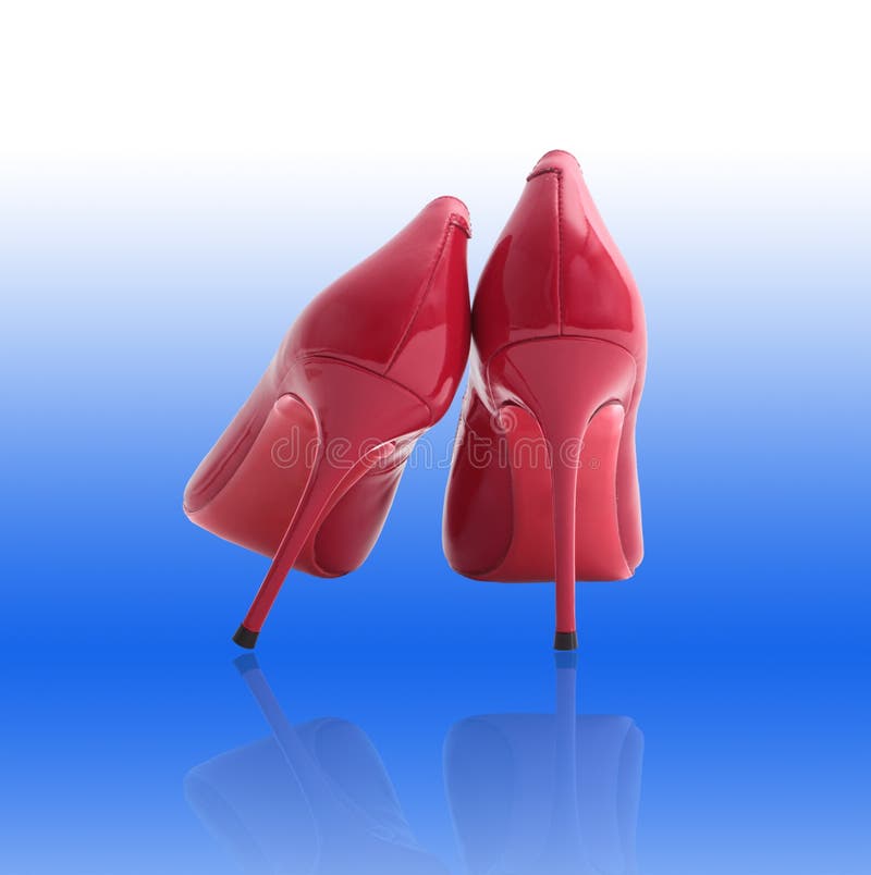 Red shoes stock photo. Image of leather, glamour, beautiful - 51017404