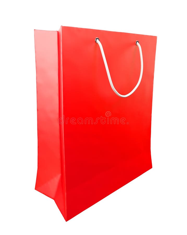 Red Shopping Bag Picture. Image: 6582865