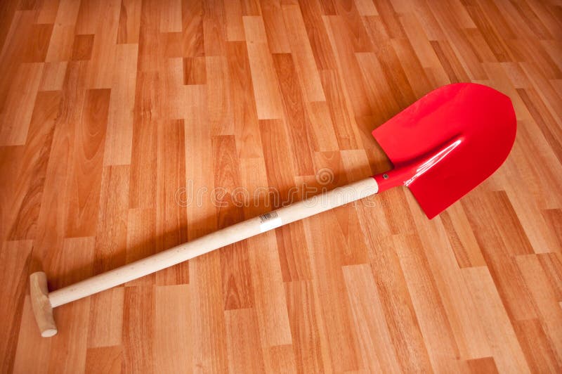 Red shovel stock image. Image of garden, vibrant, tail - 25309001