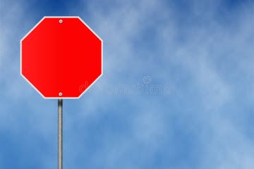 Red Sign Plate stock illustration. Illustration of plate - 32991864