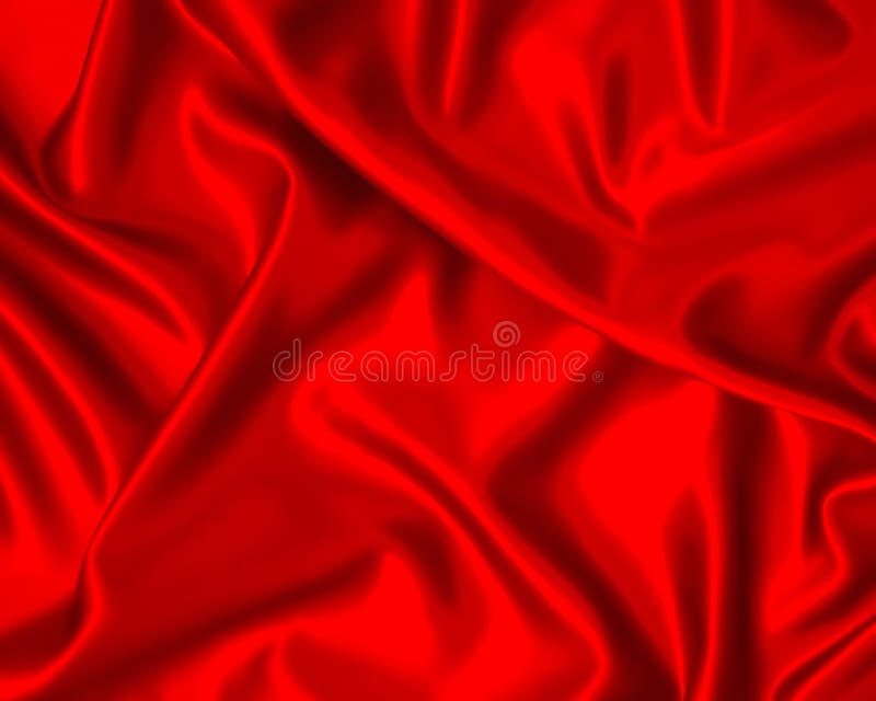 Red silk cloth with folds. stock image. Image of drapery - 26426541