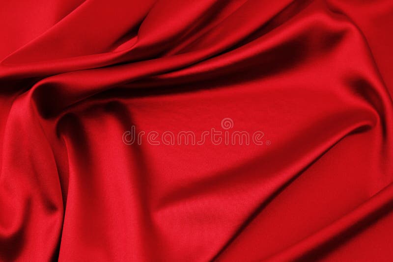 Red silk fabric stock image. Image of drapery, macro - 101055221