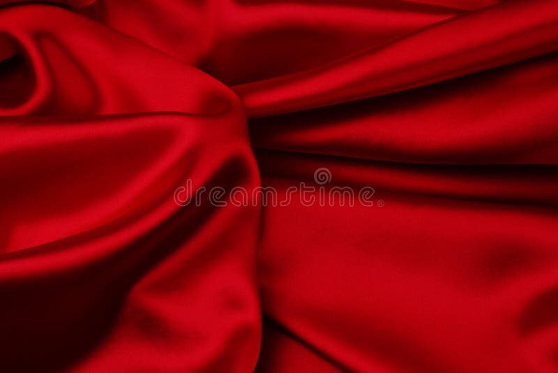 Red silk fabric stock image. Image of macro, closeup - 88361527