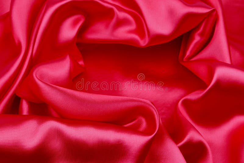 Red silk fabric stock image. Image of shiny, silky, drapery - 98534191