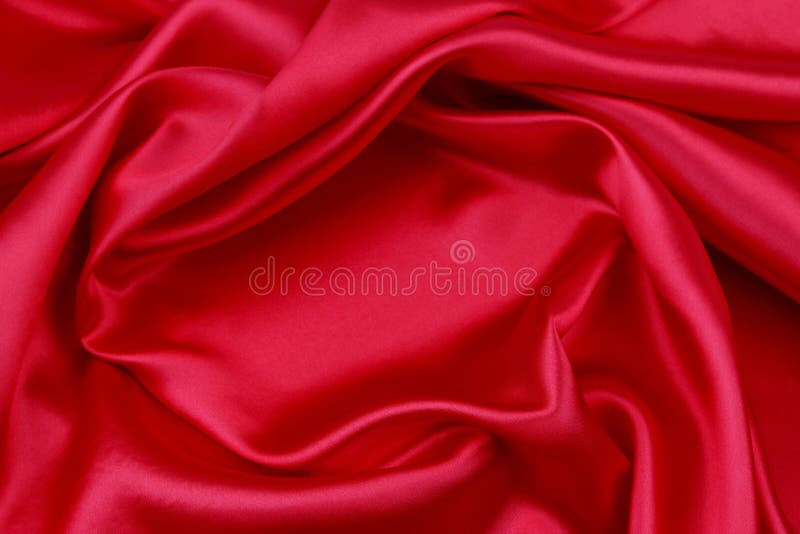 Red silk fabric stock photo. Image of elegant, luxury - 98645474