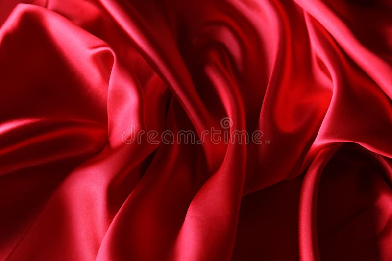 Red silk fabric stock image. Image of ripples, ripple - 349354993
