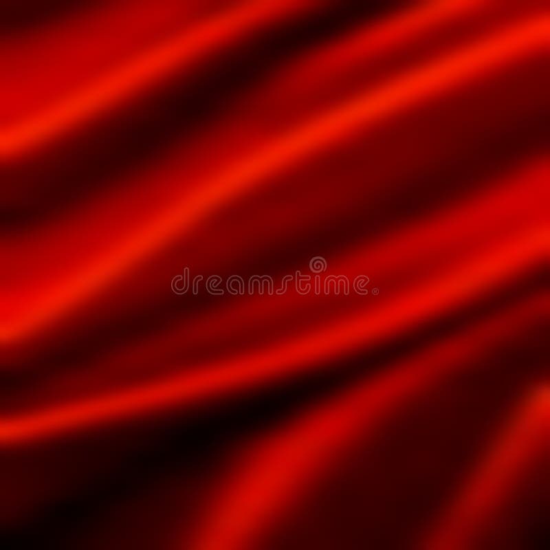 Red Silk Texture - Abstract Waves Pattern Stock Illustration ...