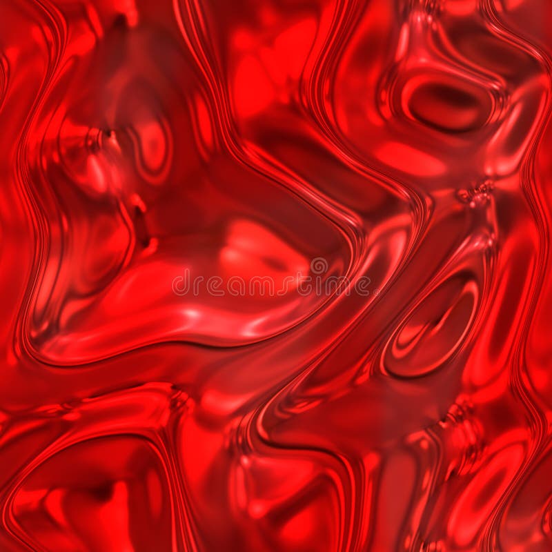 Red Liquid Metal Texture stock illustration. Illustration of silver ...