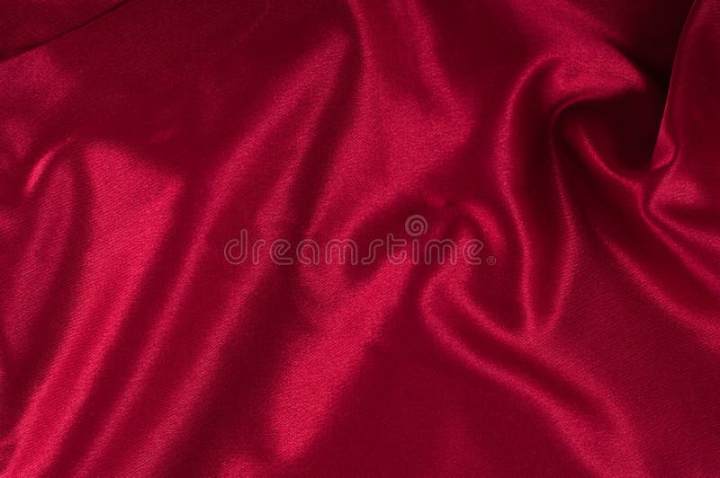 Red Silky Textile Background Stock Image - Image of silk, abstract ...