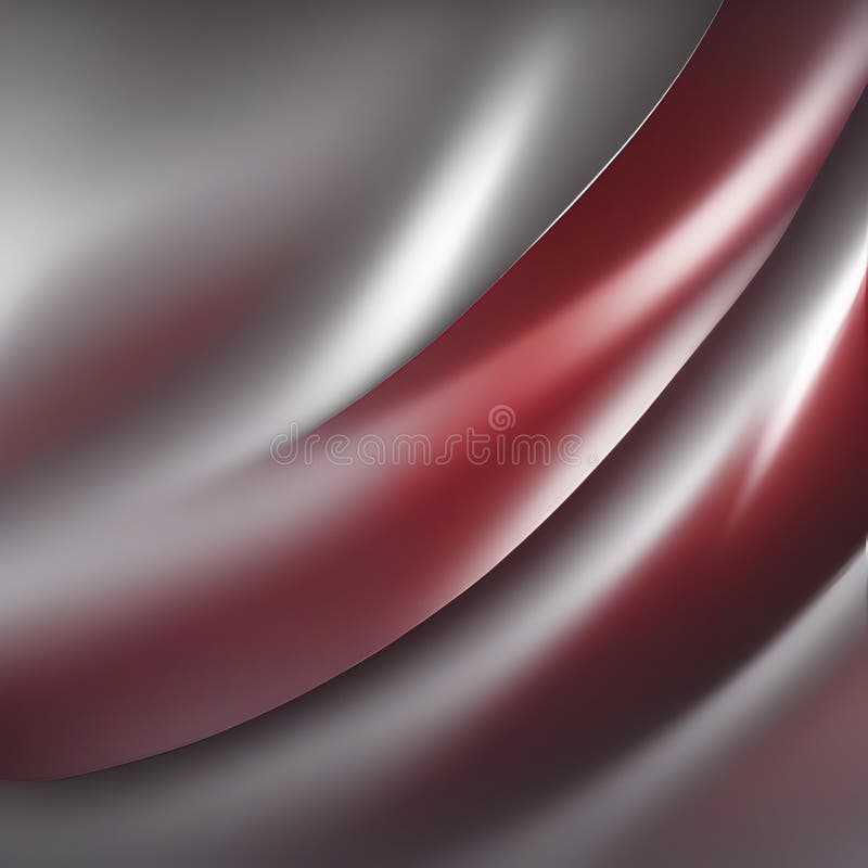 Red and Silver Gradient with Smooth Color Transitions. Stock ...