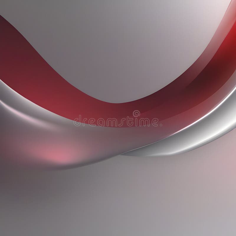 Red and Silver Gradient with Smooth Color Transitions. Stock ...