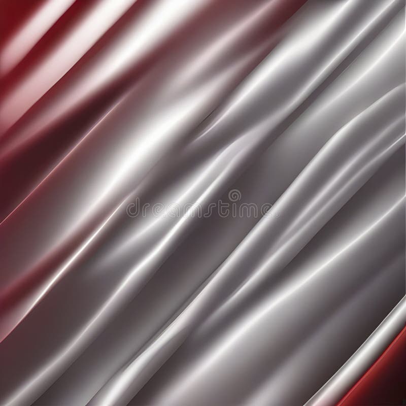 Red and Silver Gradient with Smooth Color Transitions. Stock ...