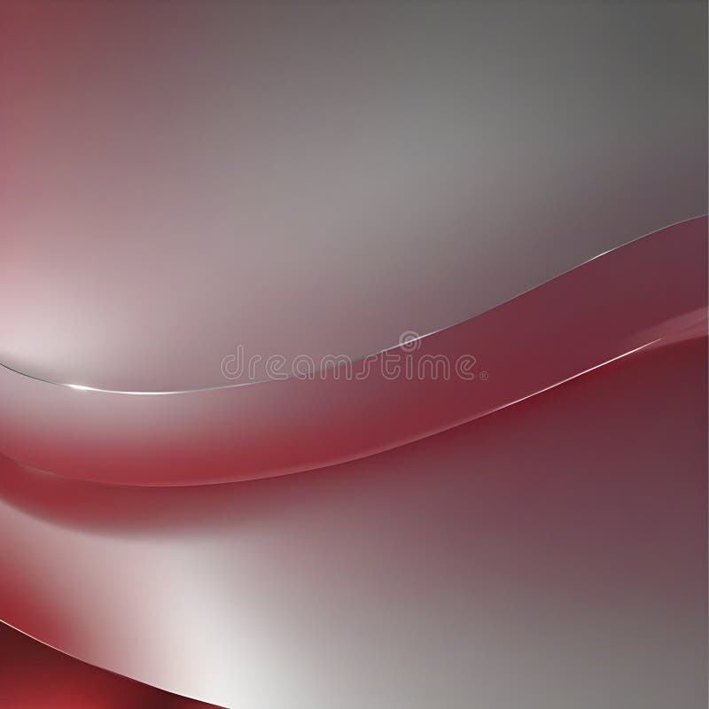 Red and Silver Gradient with Smooth Color Transitions. Stock ...