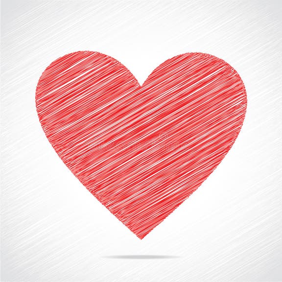 Red Heart Sketch Stock Illustrations – 34,984 Red Heart Sketch Stock ...