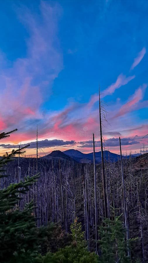 Red Skies at Night Sailor& X27;s Delight Stock Image - Image of skies ...