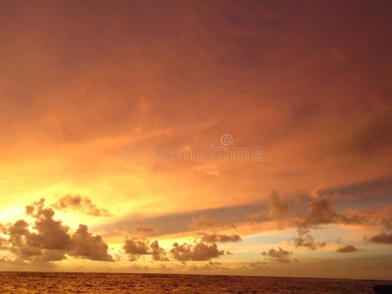 Red Sky stock photo. Image of evening, redish, golden - 79926478