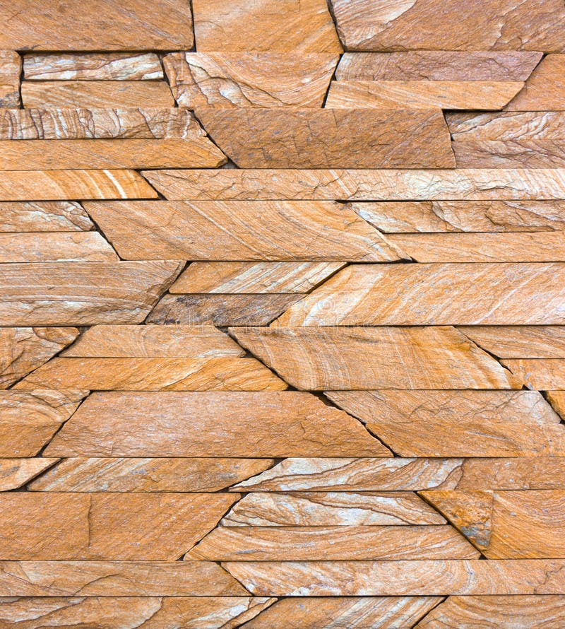 Red Slate Stone Wall Background Texture Stock Image - Image of blocks ...