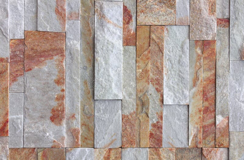 Red Slate Stone Wall Background Texture Stock Image - Image of abstract ...