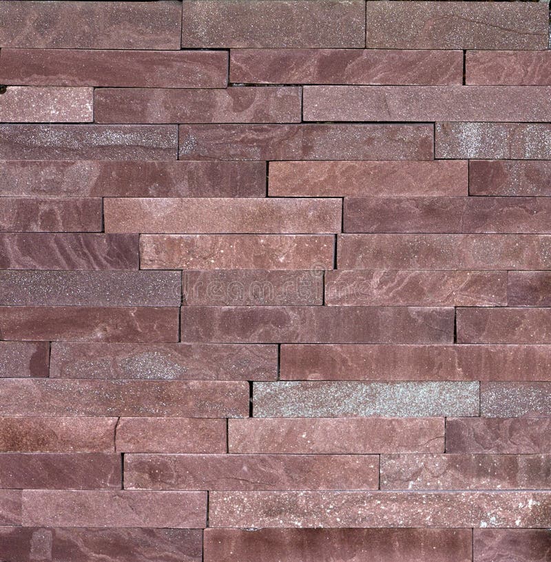 Red Slate Stone Wall Background Texture Stock Image - Image of grey ...