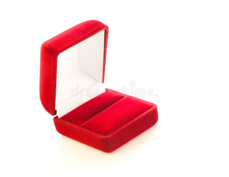 Red Small Box for Expensive Gifts and Decorations Stock Image - Image ...