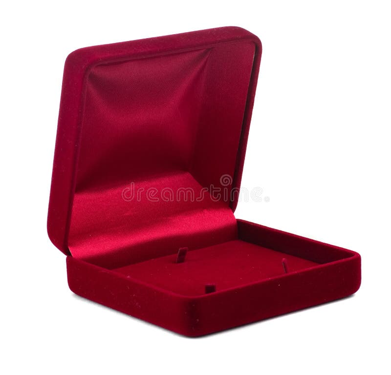 Red Small Box for Expensive Gifts and Decorations Stock Image - Image ...