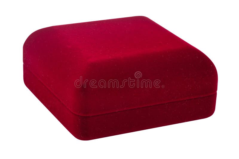Red Small Box for Expensive Gifts and Decorations Stock Photo - Image ...