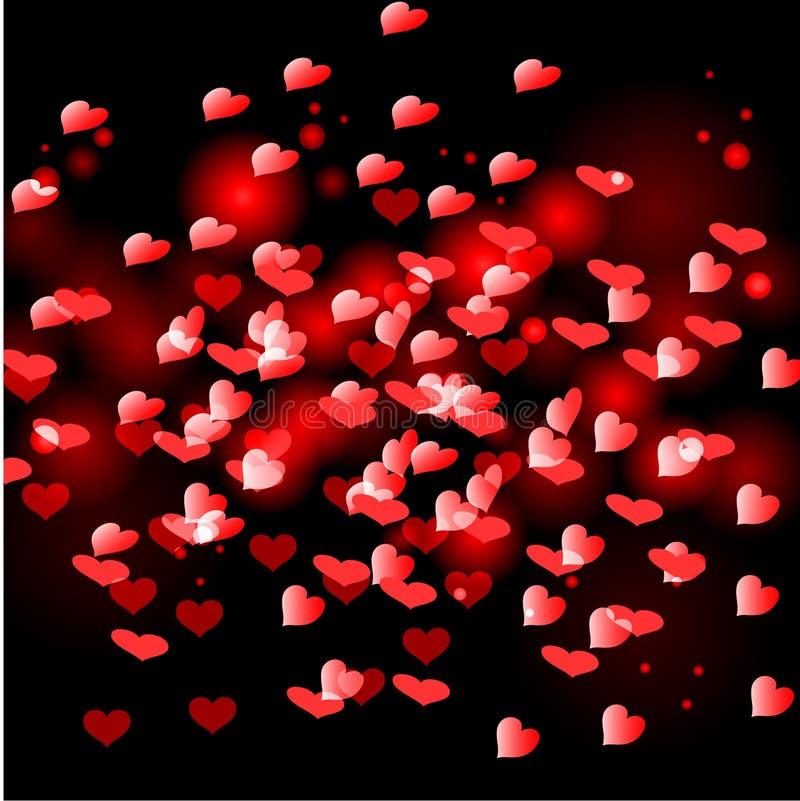 Red small heart stock vector. Illustration of ornate - 18496584