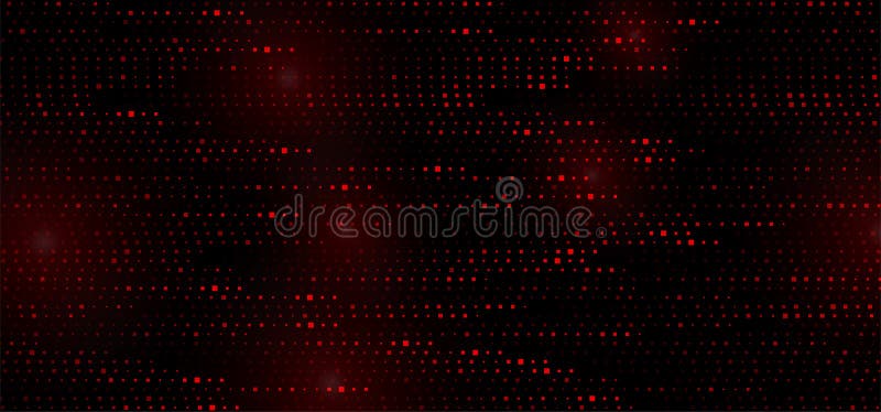 Red Small Square Dots Abstract Geometric Background Stock Vector ...