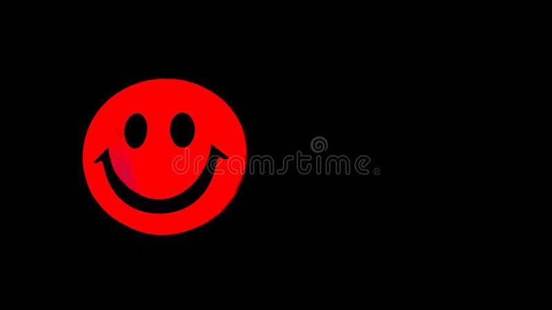 Red Smile Emoji Symbol stock image. Image of smile, black - 117424899