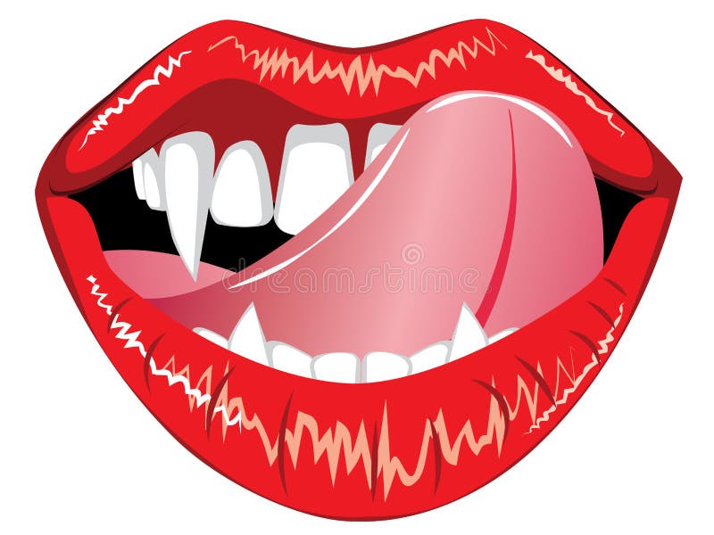 Monster Mouths. Funny Facial Expression. Stock Vector - Illustration of ...