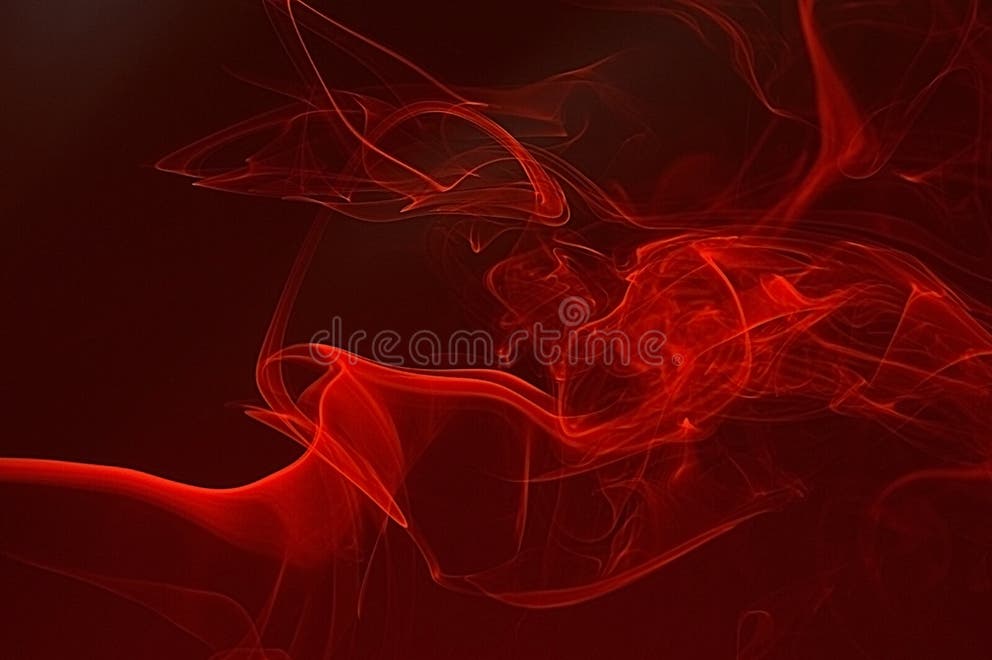 Red Smoke Abstract Background Stock Photo - Image of graceful, design ...