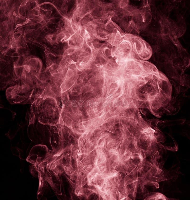 Red Smoke on Black Background Stock Photo - Image of motion, fire: 89379176
