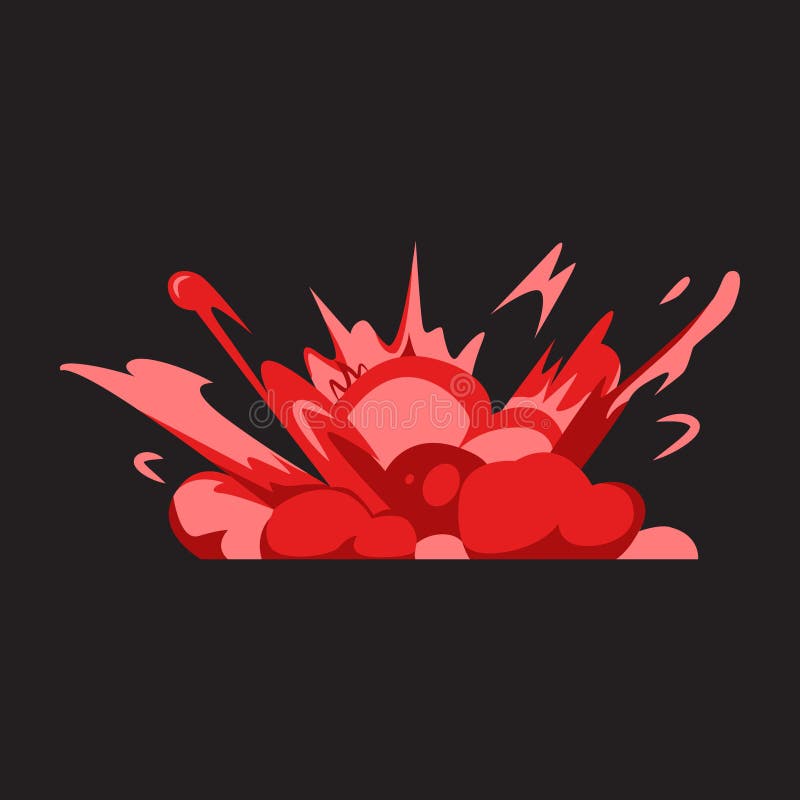 Red Smoke Effect Illustration Design Graphic Stock Vector ...